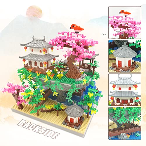 Beego Cherry Blossom Flowers Bonsai Tree Mini Building Kit Set ...