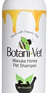 BotaniVet Certified Organic Manuka Honey Pet Shampoo 16 Oz - 100% ...