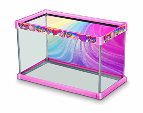 Elive Aquarium Fish Tank Decorative Frame Kit with Background for 10 ...
