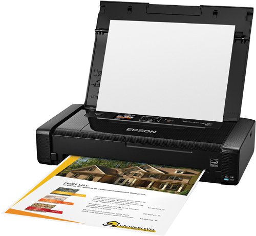 Epson Workforce WF-100 Wireless Color Mobile Printer, Amazon Dash ...