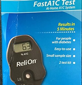 ReliOn FastA1C At-Home Diabetes Test A1C System — 🛍️ The Retail Market