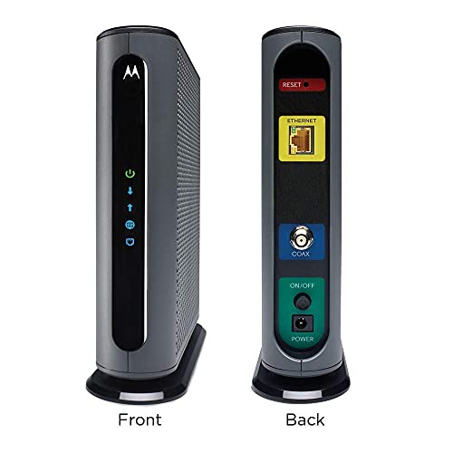 Motorola MB8611 DOCSIS 3.1 Multi-Gig Cable Modem | Pairs with Any WiFi ...