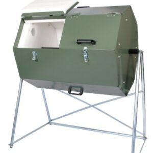 Jora Composter JK 270 - Outdoor Dual Chamber Compost Tumbler - 70 ...