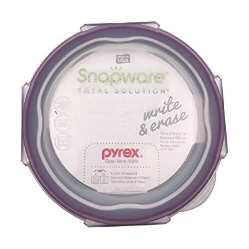 Snapware Total Solution Pyrex Glass Food Storage Container Set (8-Piece ...