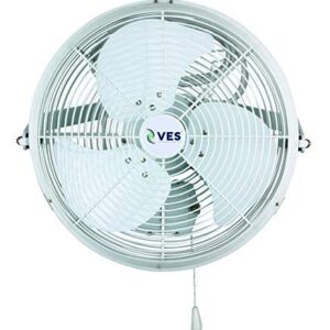 VES Moisture Resistant Outdoor Wall/Ceiling Mount Shop Fan/Industrial ...