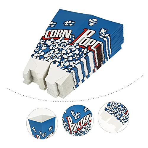 Kisangel 100pcs Popcorn Boxes Popcorn Popcorn Box Snack Box Container ...
