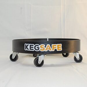 Beer Keg Dolly - Full Size Keg with Wheels - Extra Strong with high ...
