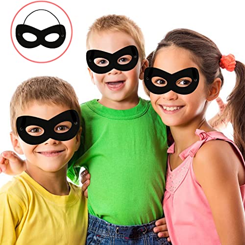 Tudona 24 Packs Superhero Masks for Kids Superhero Eye Masks Party ...