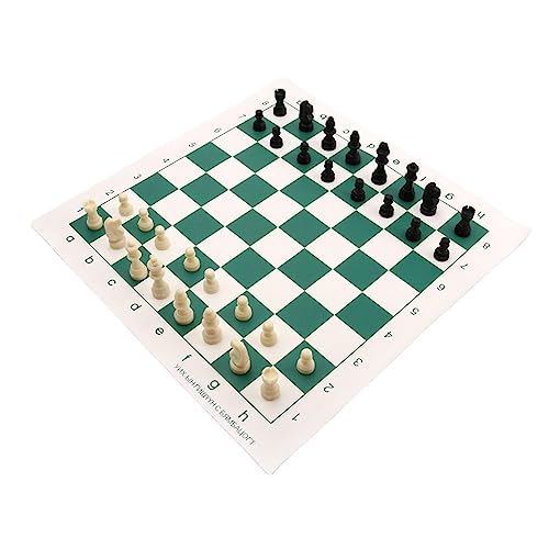 Portable Chess Checkers Set,Professional Tournament Chess Board with ...