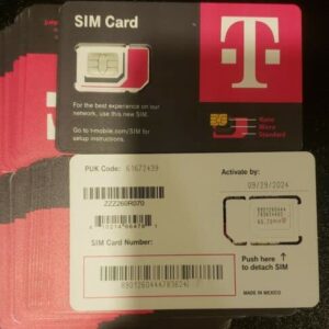 T-Mobile SIM Card R15 5G 4G LTE TMobile Triple Cut Nano Micro 3 in 1 ...