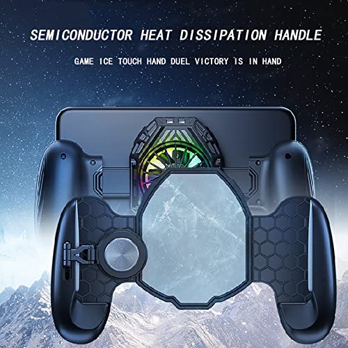 Mobile Cooling Controller, Phone Gaming Grip with Cooling Fan and ...