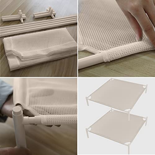 DOBMIT Stackable Laundry Drying Rack, Herb Drying Rack Sweater Drying ...