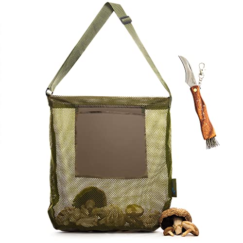 Foraging Bag - Foraging kit with Bag and Knife, Mushroom Bag - Morel ...