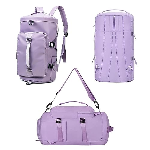 30L Travel Duffel Backpack for Women Sports Gym Bag Outdoor Duffel Bag ...