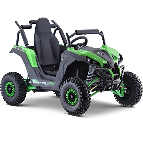 MotoTec Raider Kids UTV 48v 1200w Full Suspension Green, Large — 🛍️ The ...