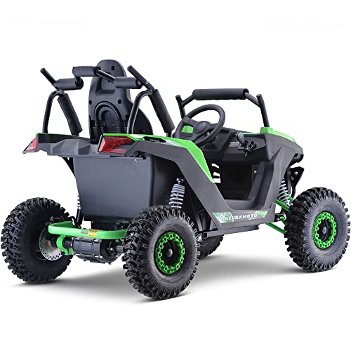 MotoTec Raider Kids UTV 48v 1200w Full Suspension Green, Large — 🛍️ The ...