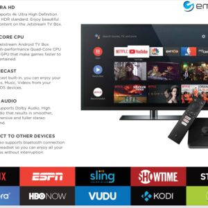 Ematic 4K Ultra HD Android TV Box with Built-in Chromecast + Netflix ...