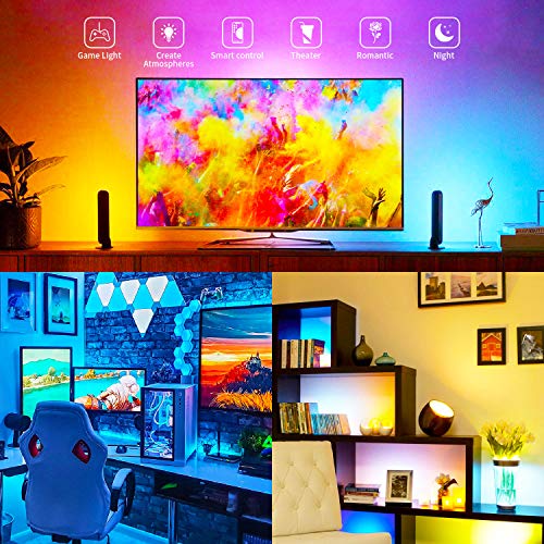 Hiromeco Bluetooth 21FT TV LED Backlight for 82 95 Inch, USB TV ...