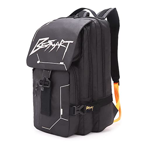 BE SMART Hiking Outdoor Travel Backpack with Cyberpunk Design, Water ...