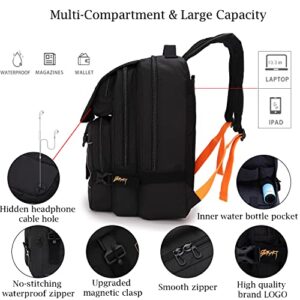 BE SMART Hiking Outdoor Travel Backpack with Cyberpunk Design, Water ...