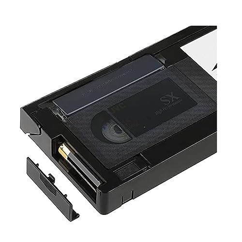 ADPLIFE VHS-C Cassette Adapter Compatible with VHS-C & S-VHS Camcorders ...