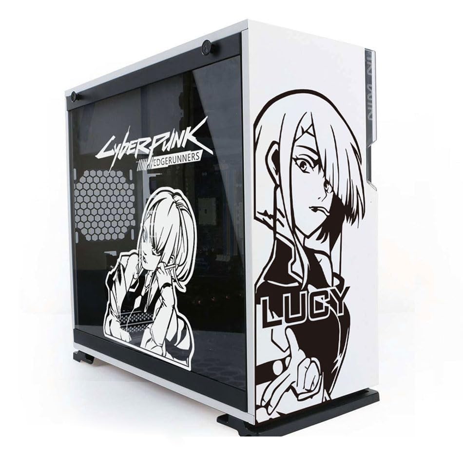 Cyberpunk: Edgerunners Sticker for PC Case,Anime Decor Decals for ATX ...