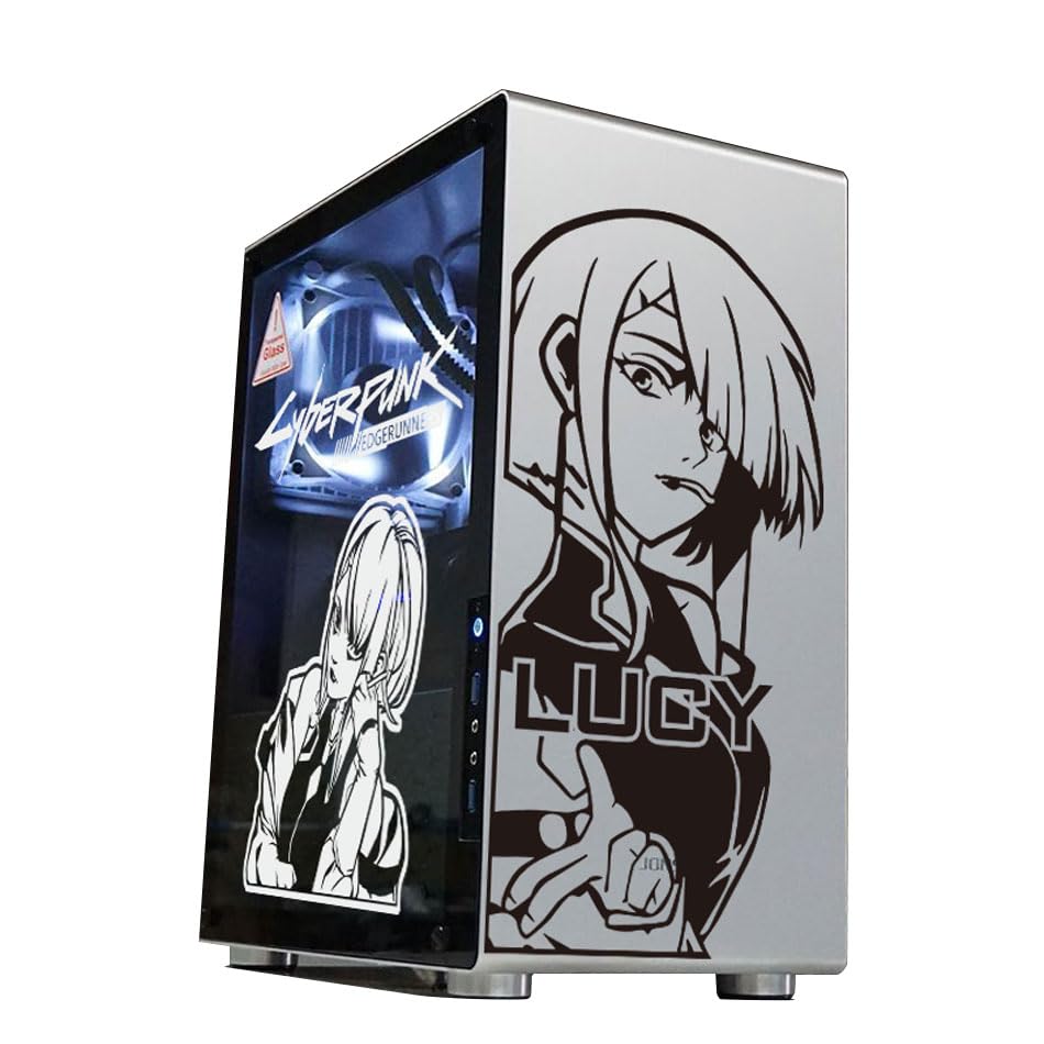 Cyberpunk: Edgerunners Sticker for PC Case,Anime Decor Decals for ATX ...