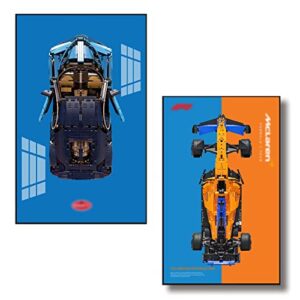 iLuane Display Wallboard for Lego McLaren Formula 1 Race Car 42141 ...