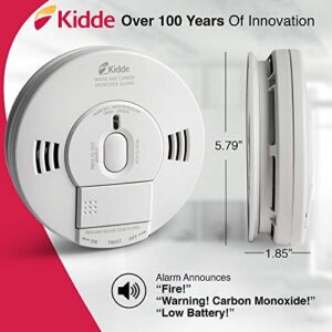 Kidde 21007624 AC Photoelectric Smoke and Carbon Monoxide Detector ...