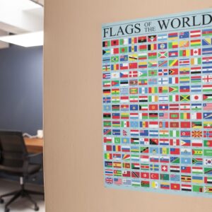 Flags of The World Classroom Reference Chart National Countries Country ...