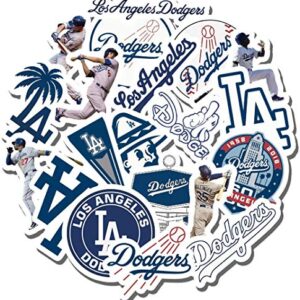 Dodgers Party - 19 PCS Los Angeles Aesthetic Dodgers Vinyl Waterproof ...