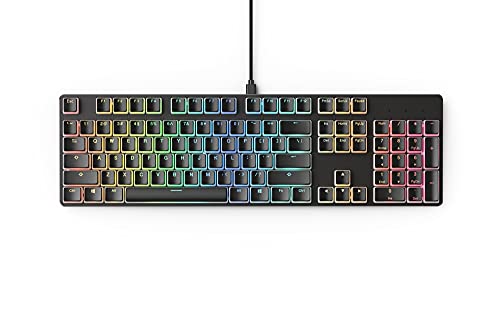 Glorious Aura V2 (Black) - PBT Pudding Keycaps for Mechanical Keyboards ...