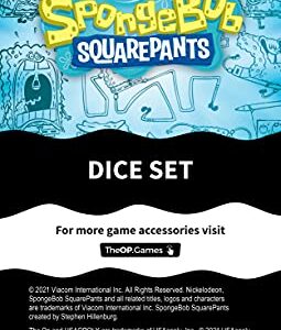 Spongebob Squarepants Dice Set | Collectible d6 Dice Featuring ...