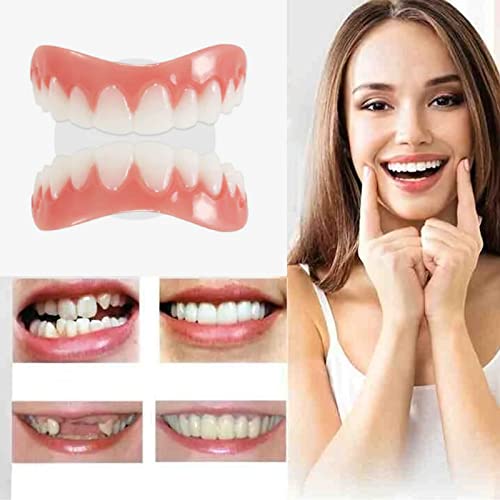 Snap on Teeth You Can Eat with - Adjustable Snap-On Dentures, Cover The ...