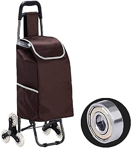 Shopping Trolley on Wheels Portable Convenient Trolleys Lightweight 3 ...