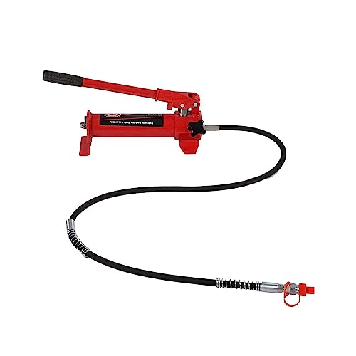 TQSHOoP 4 Ton Porta Power Kit, Hand Porta Power Hydraulic Jack ...