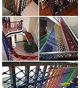 Indoor Outdoor Decor Rope Net Colorful Climbing Cargo Net Rock Climb ...