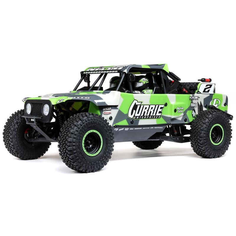 Losi RC Truck 1/10 Hammer Rey U4 4 Wheel Drive Rock Racer Brushless RTR ...