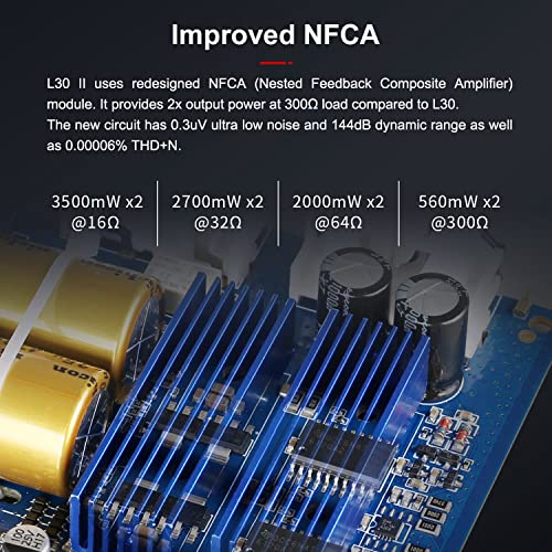 Topping L30 II Single-Ended Headphone Amplifier, NFCA Modules UHGF ...