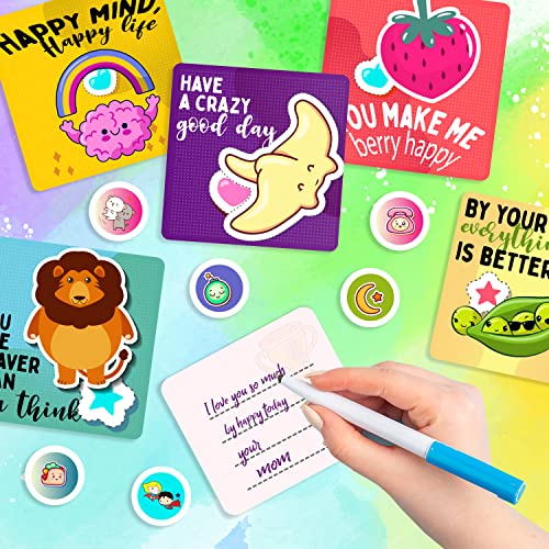 120 Cute and Fun Lunch Notes for Kids , and Stickers , Affirmation ...