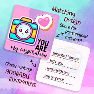 120 Cute and Fun Lunch Notes for Kids , and Stickers , Affirmation ...
