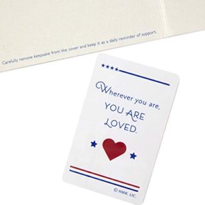 Hallmark Military Deployment Card (Wherever You Go Removable Keepsake ...
