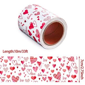 33ft Valentine Heart Bulletin Board Borders Valentine's Day Borders ...