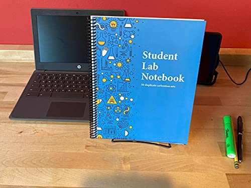 Student Lab Notebook (50 duplicate page sets): perforated carbonless ...