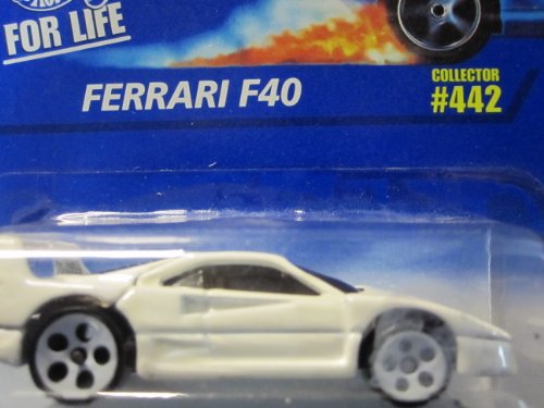 Hot Wheels Ferrari F40 1996 #442 with White 5 Dot Wheels — 🛍️ The ...
