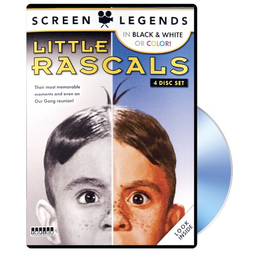 Screen Legends: Little Rascals in Black and White and Color (4 Disc DVD ...