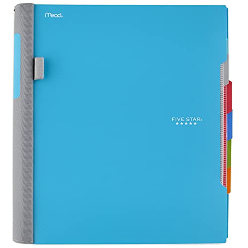 Five Star Advance Spiral Notebook, 5 Subject, College Ruled Paper, 200 ...