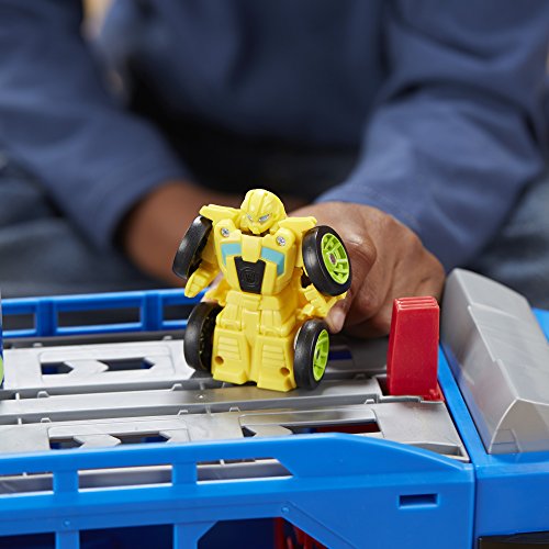 Playskool Heroes Transformers Rescue Bots Flip Racers Optimus Prime ...