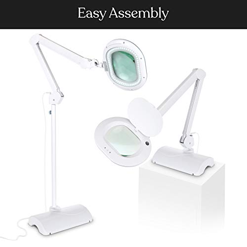 Brightech LightView Pro 2 in 1 Magnifying Floor Lamp & Table Lamp ...
