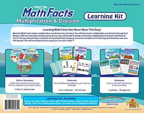 Meet the Math Facts Multiplication & Division Learning Kit — 🛍️ The ...